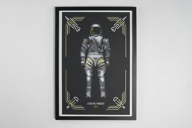 Spacesuit, Litton RX-2 Hardsuit - Space Exploration Poster – Ply Press